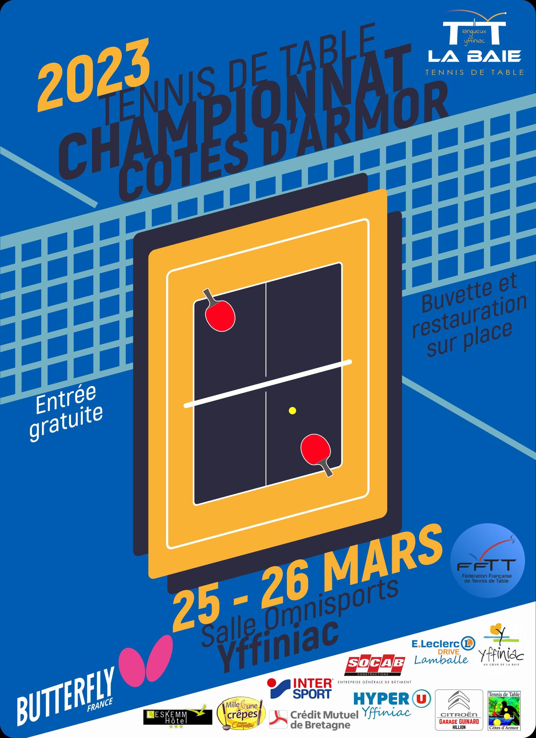 Championnat Départemental De Tennis De Table